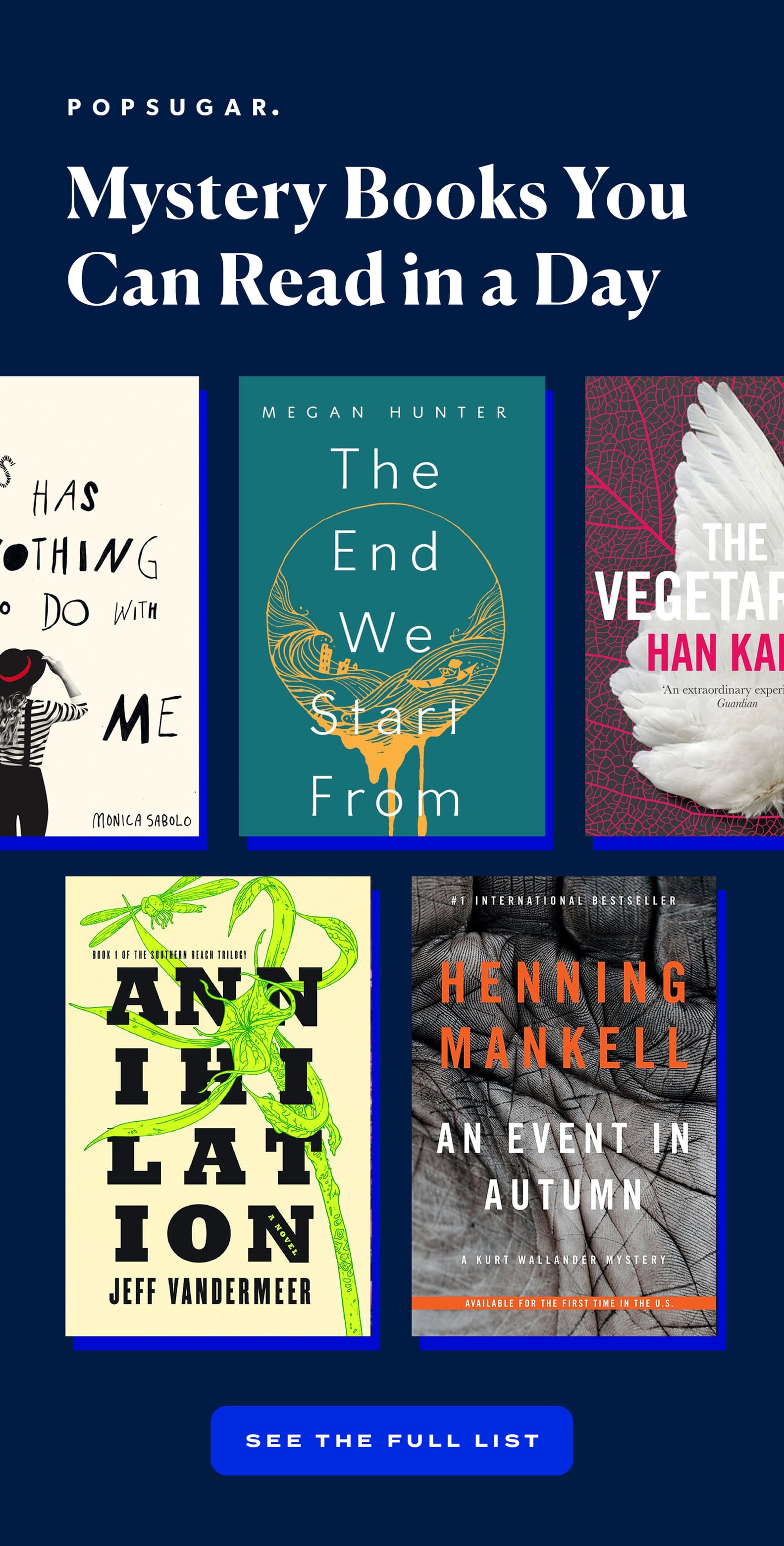 Mystery Books You Can Read in a Day | PS Entertainment