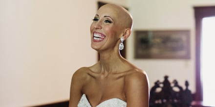 Bald Bride's Wedding Photos (Video) | POPSUGAR Love & Sex