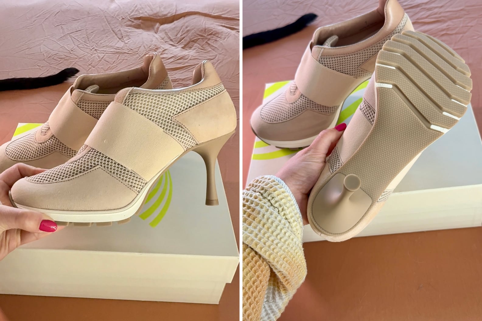 I Tried Sneex, the Viral Sneaker Heels by Spanx’s Founder | PS Fashion