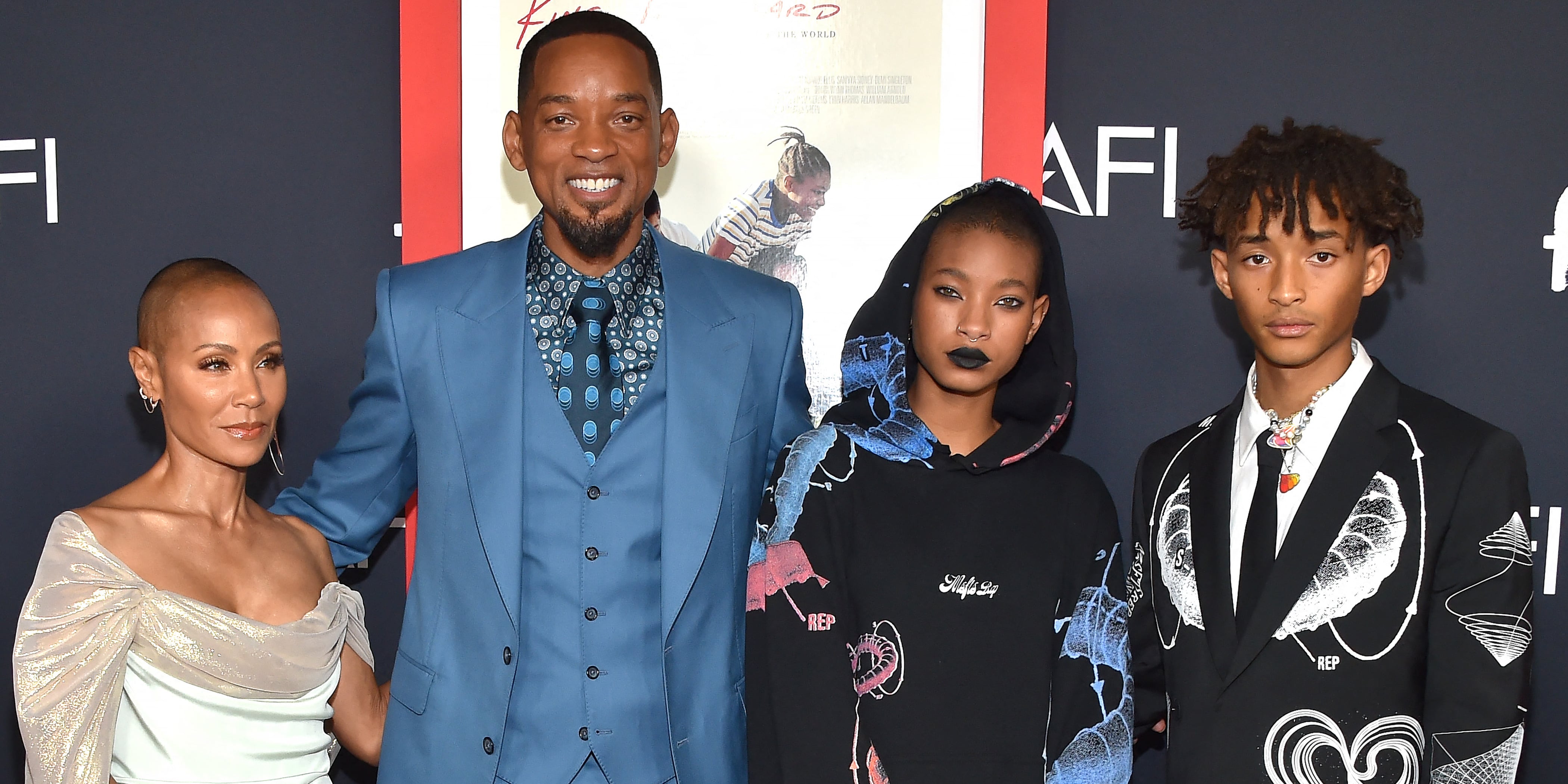 Will Smith's Family Joins Him at King Richard LA Premiere | PS ...
