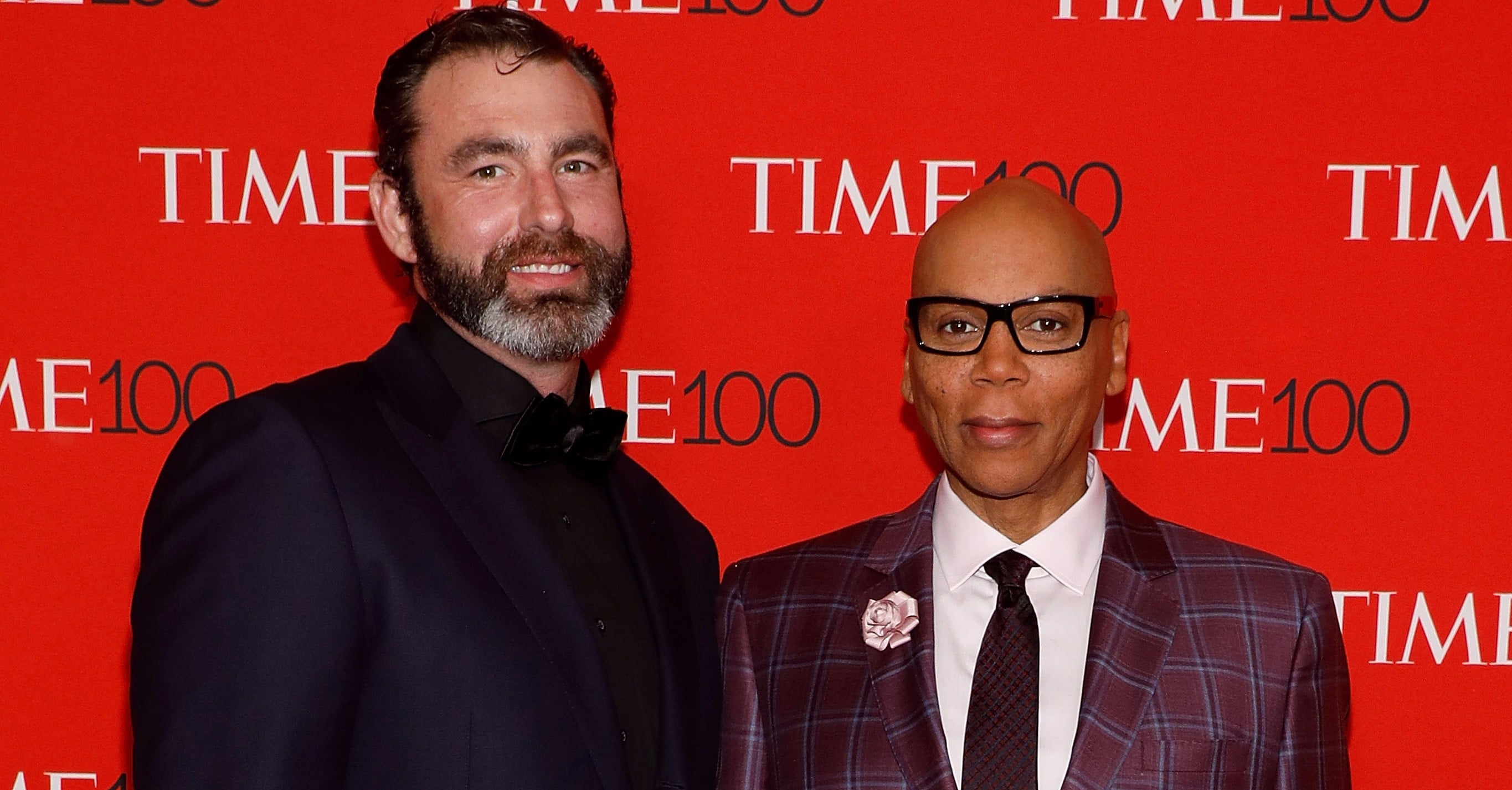 RuPaul and Georges LeBar at Time 100 Gala 2017 | PS Celebrity