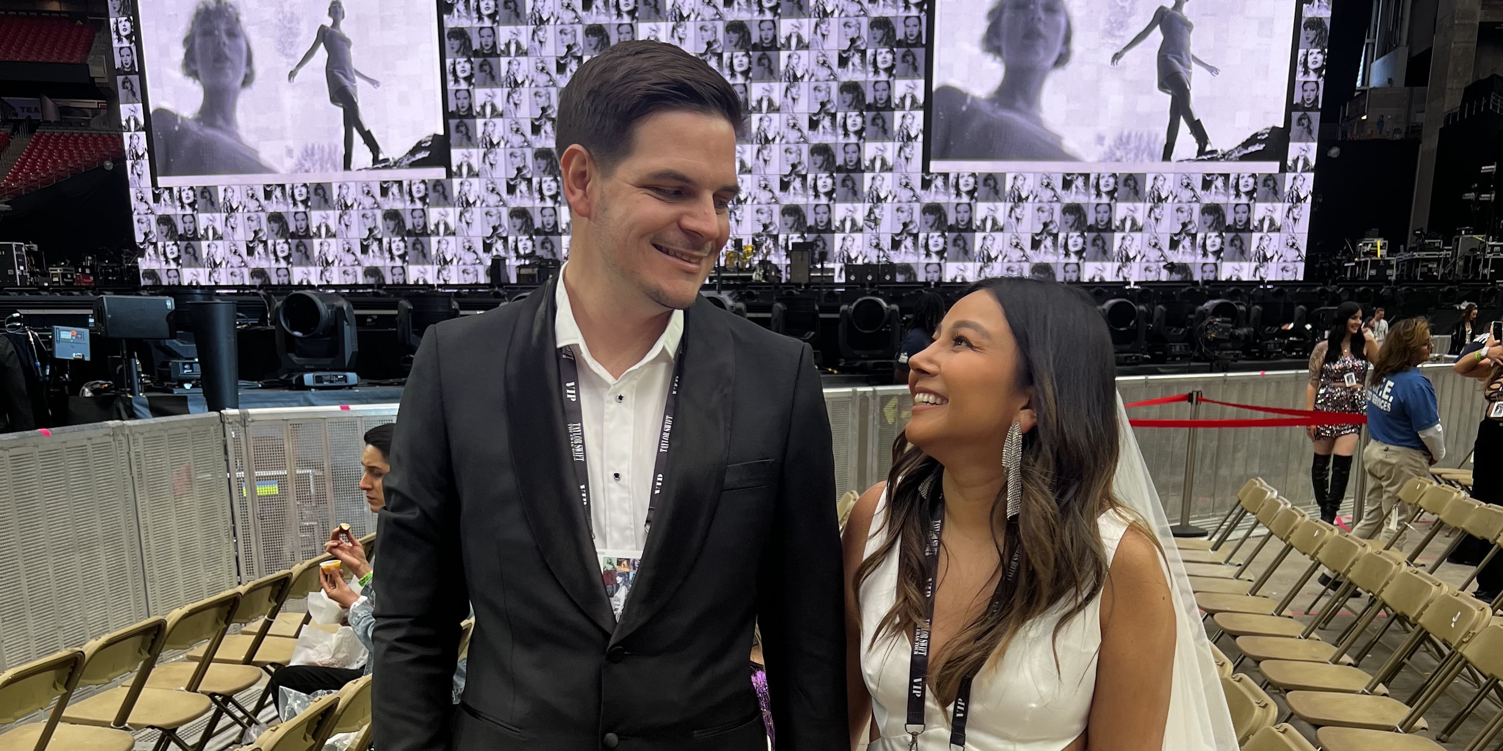 Fan on Getting Married at Taylor Swift's Eras Concert | PS Entertainment