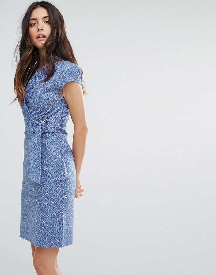 Selena Gomez Blue Realisation Dress | POPSUGAR Fashion