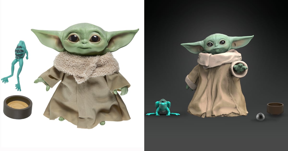 Hasbro The Child Baby Yoda Talking Plush | The Mandalorian | POPSUGAR ...
