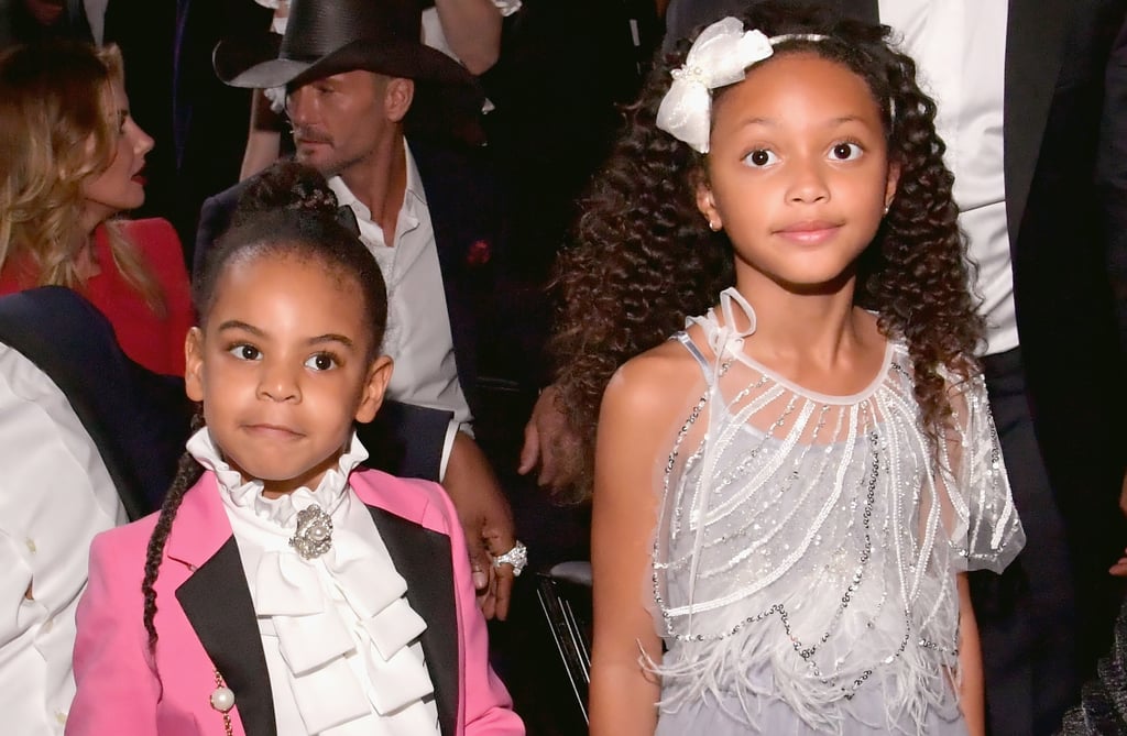 Who Was Blue Ivy Carter's Friend at the 2017 Grammys? | POPSUGAR Celebrity
