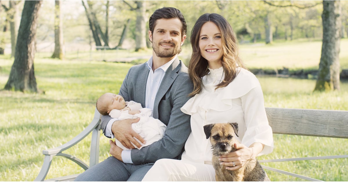 Prince Carl Philip and Princess Sofia Family Portraits 2016 | POPSUGAR ...