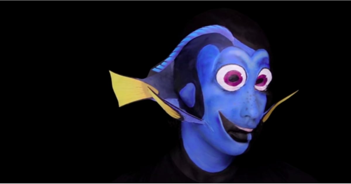 Finding Dory Makeup Transformation | POPSUGAR Beauty