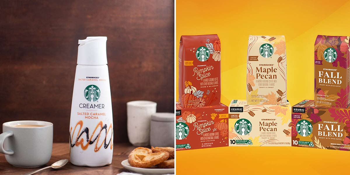 Starbucks Released New Salted Caramel Mocha Coffee Creamer | POPSUGAR Food
