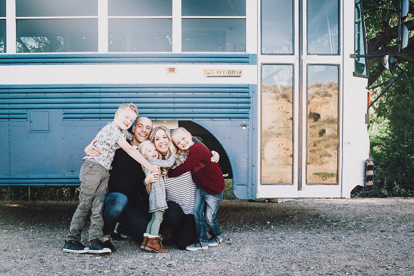Family of 5 Lives in School Bus | PS Family