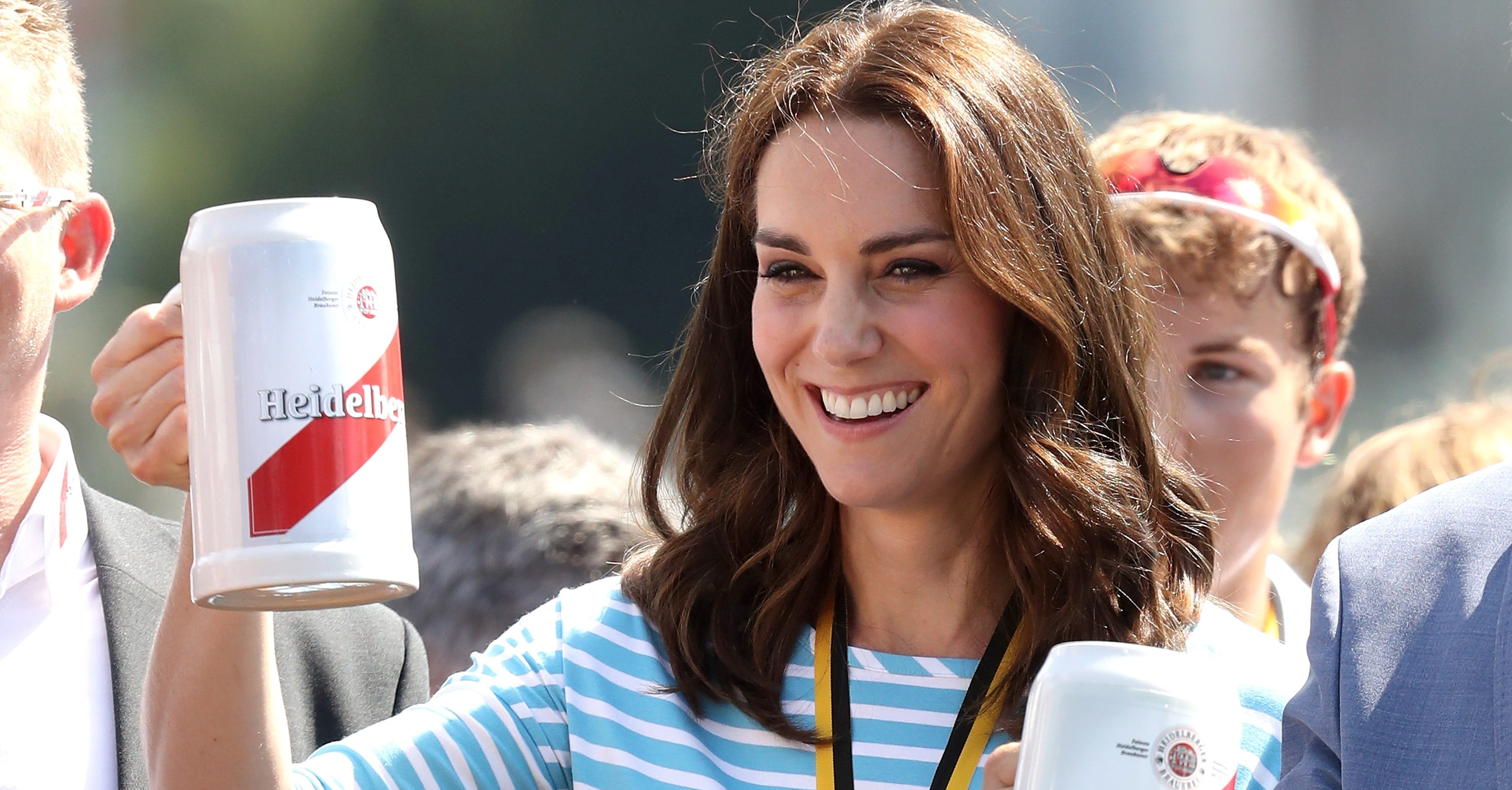 Kate Middleton and Prince William Drinking Beer in Germany | POPSUGAR ...