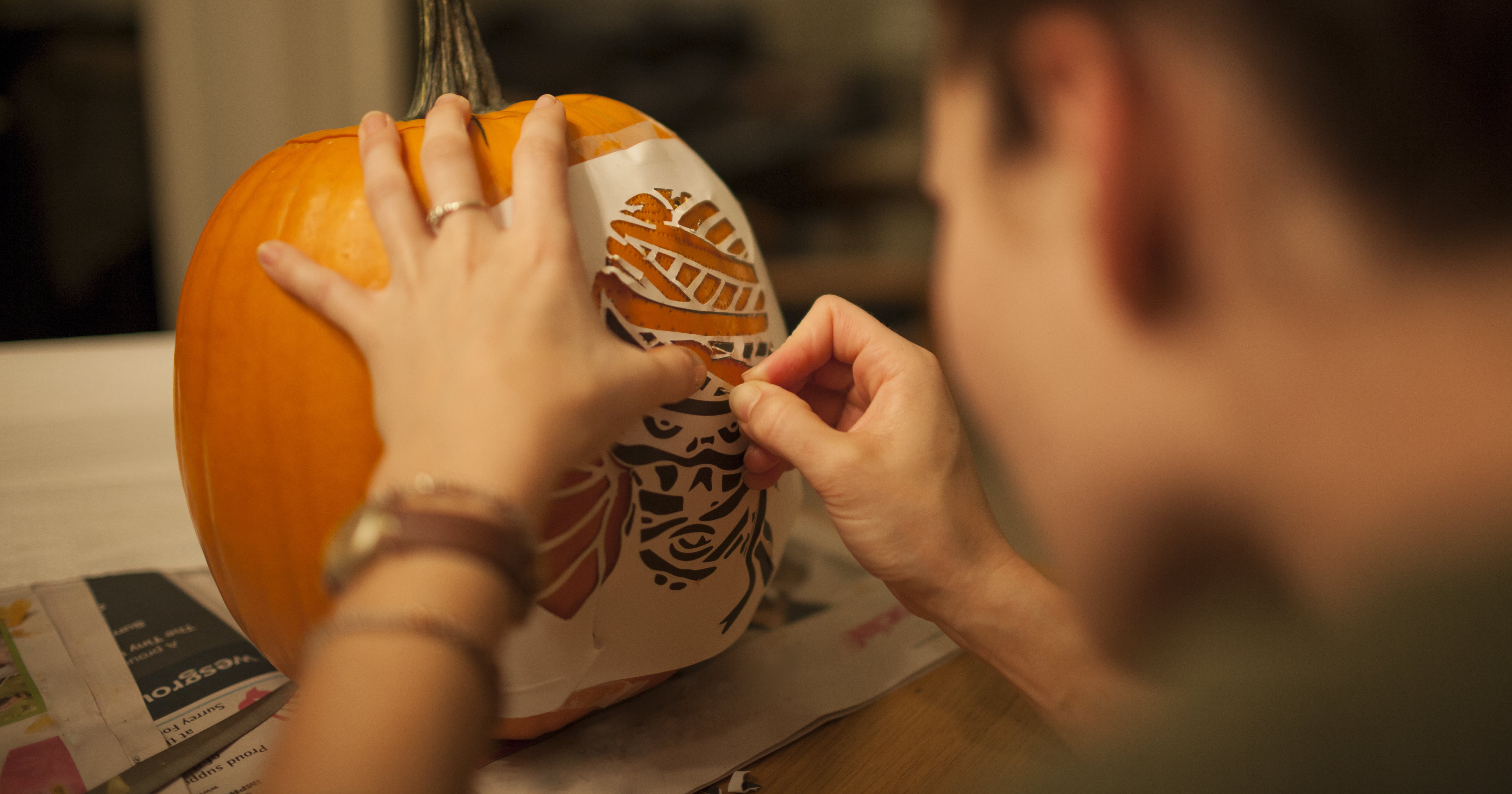 20 Cute (and Free) Pumpkin-Carving Templates | PS Smart Living