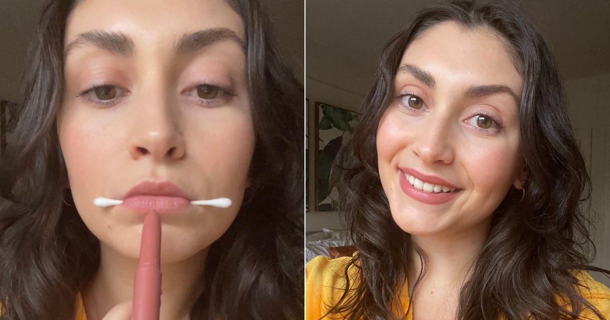 I Tried the TikTok Q-Tip Hack For Lipstick Application | POPSUGAR Beauty