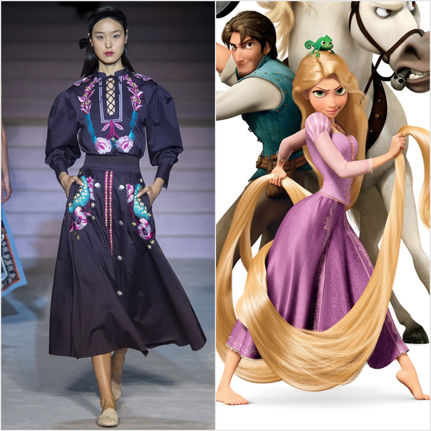 Disney Princess Dresses on the Runway Fall 2017 | PS Fashion