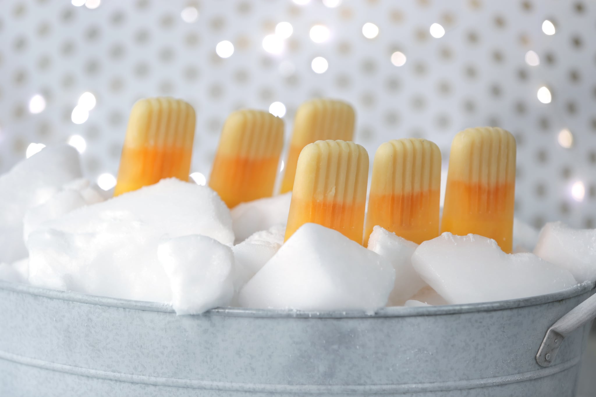 Candy Corn Ice Pops | POPSUGAR Food
