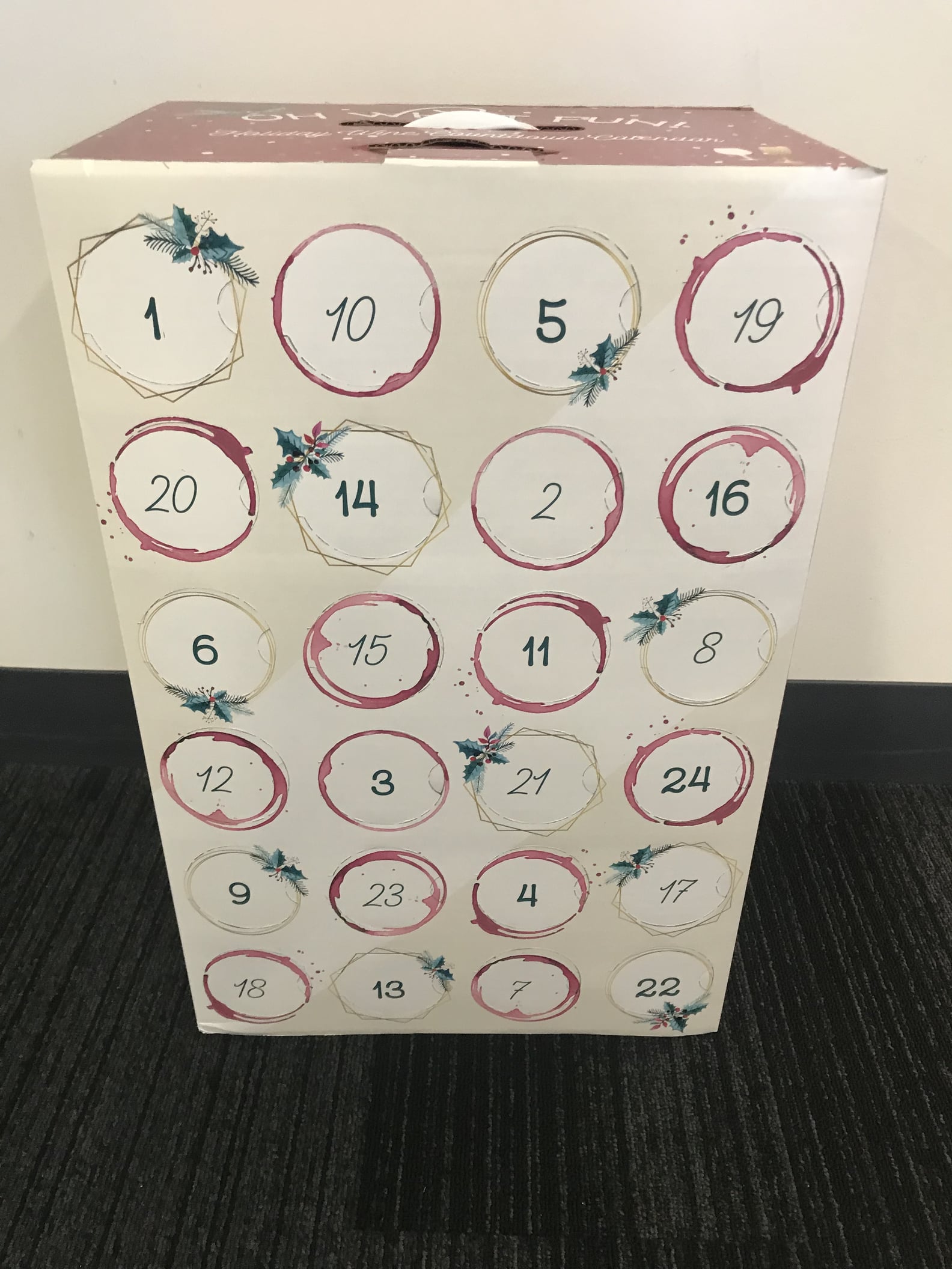 Holiday Wine Countdown Calendar at Kroger's | PS Food