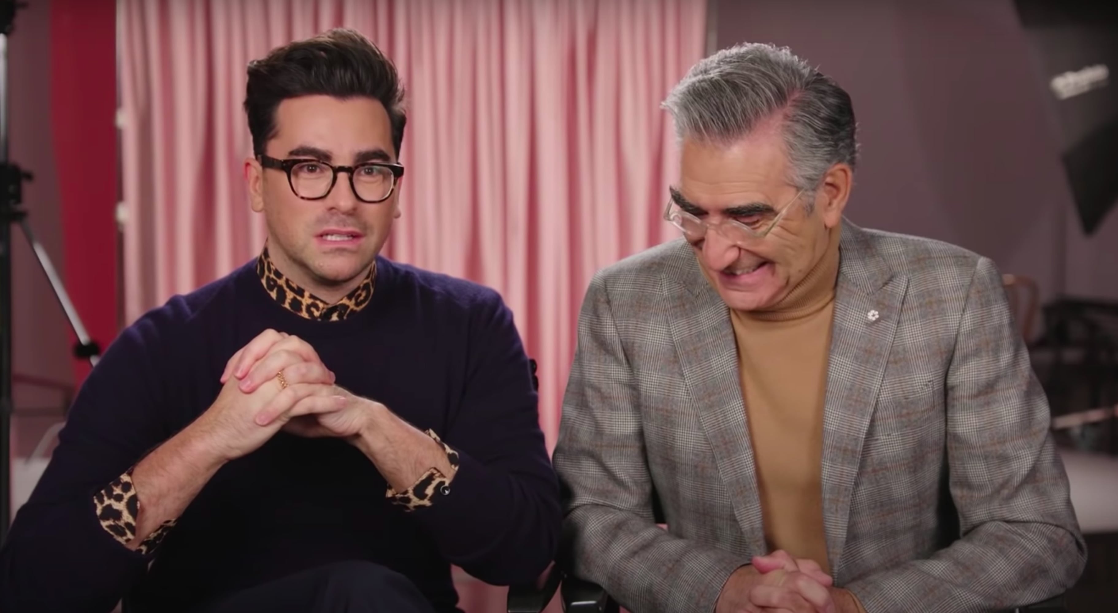 Dan Levy Talks About Supportive Father-Son Bond With Eugene | POPSUGAR ...
