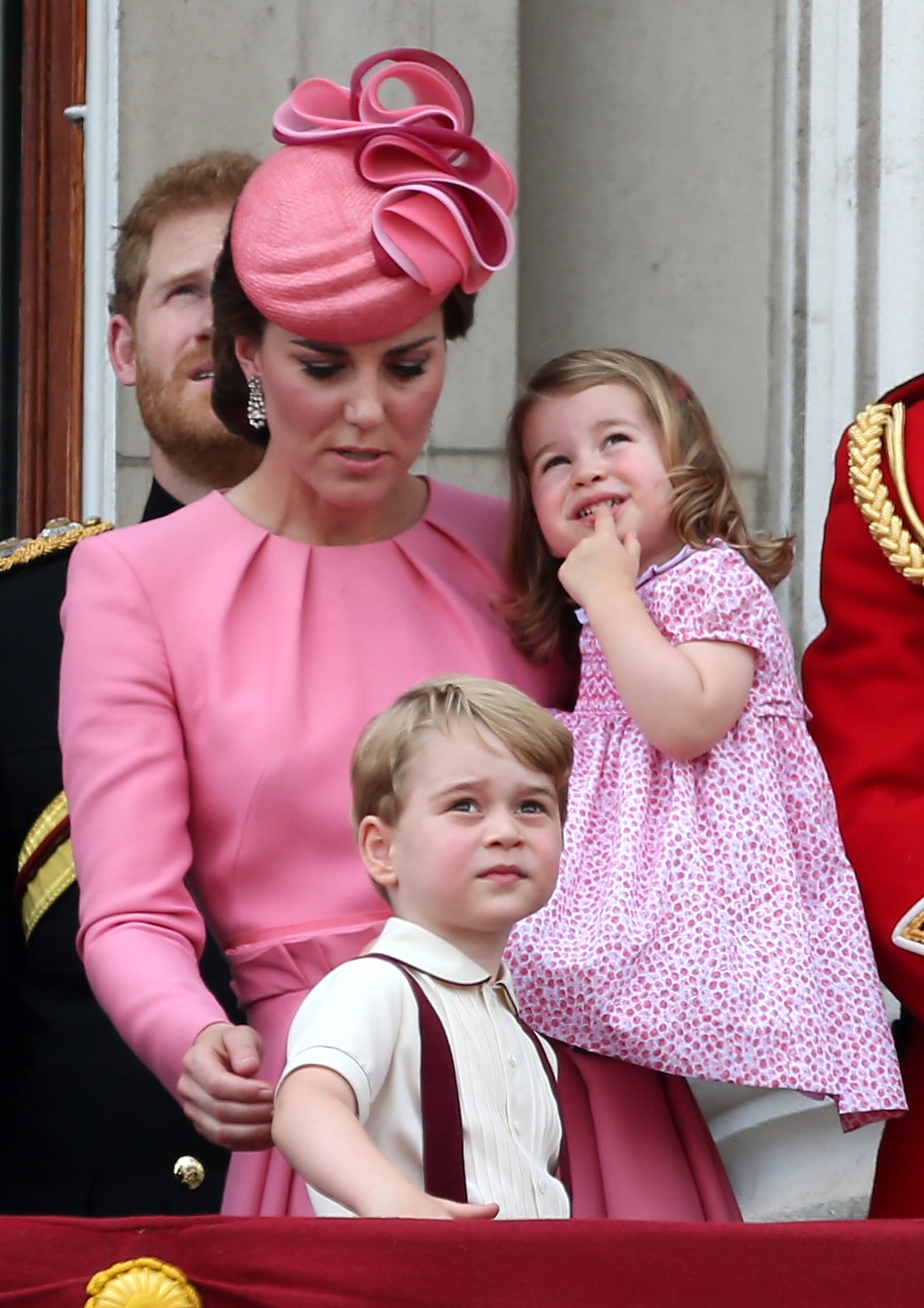 Prince George Princess Charlotte Trooping the Colour 2017 | POPSUGAR ...