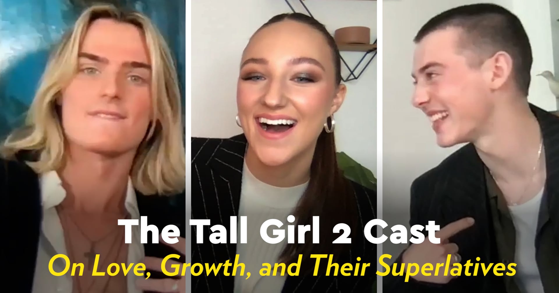 Tall Girl 2 Funny Cast Interview | Video | POPSUGAR Celebrity