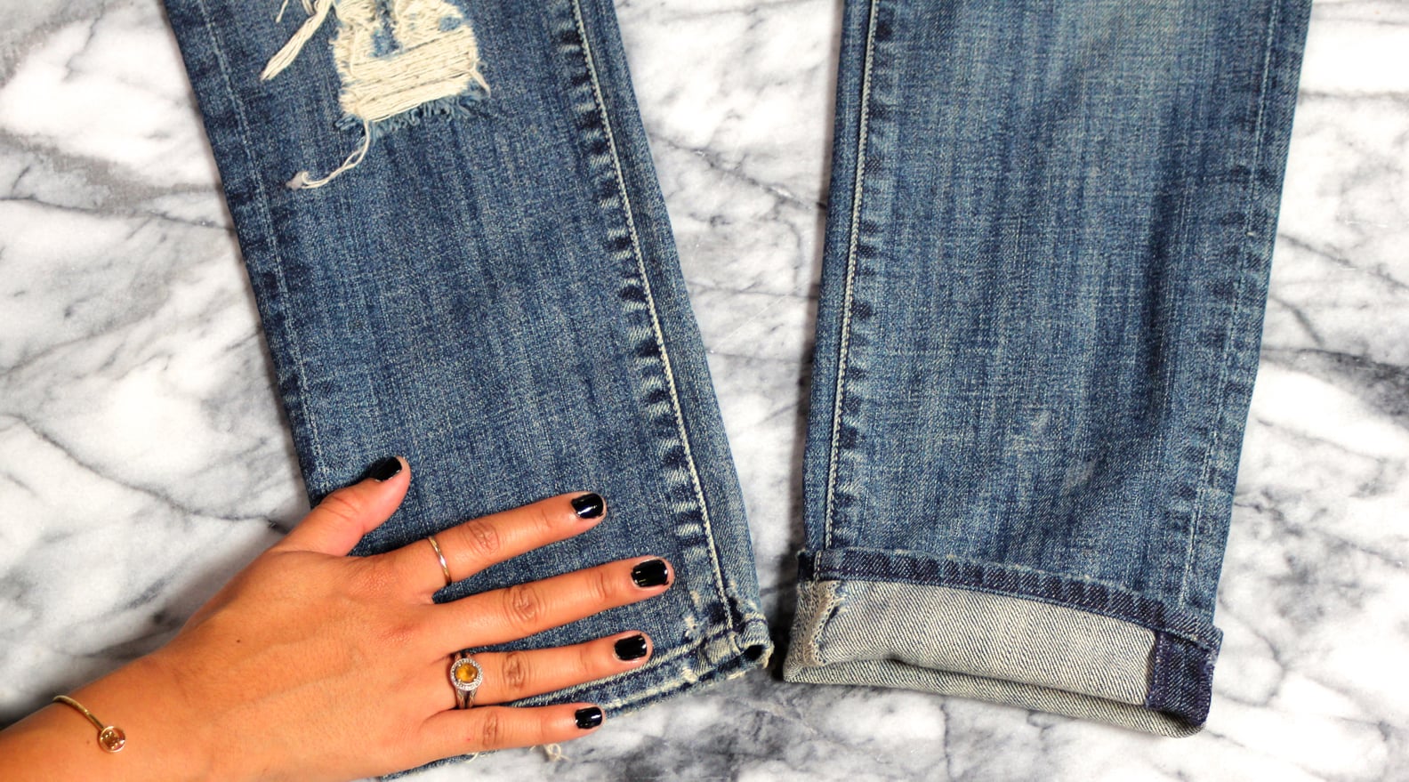 How to Cuff Your Jeans | POPSUGAR Fashion