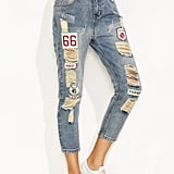 Jeans With Patches | POPSUGAR Fashion