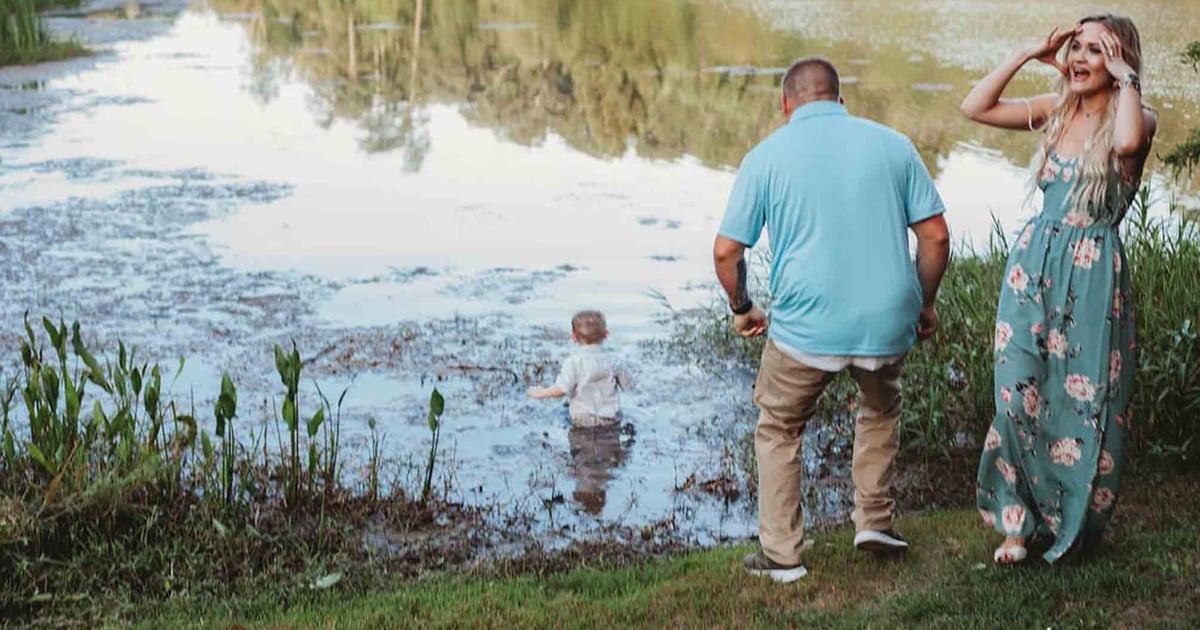 Photos of Family Shoot That Went Wrong | POPSUGAR Family