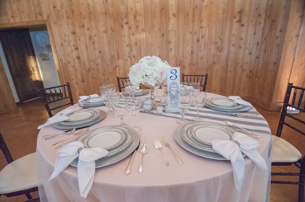 Feminine Pink and Silver Wedding | POPSUGAR Love & Sex