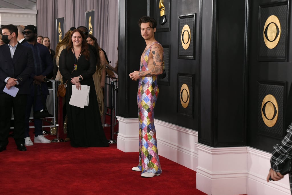 Harry Styles Attends the 2023 Grammys | POPSUGAR Celebrity