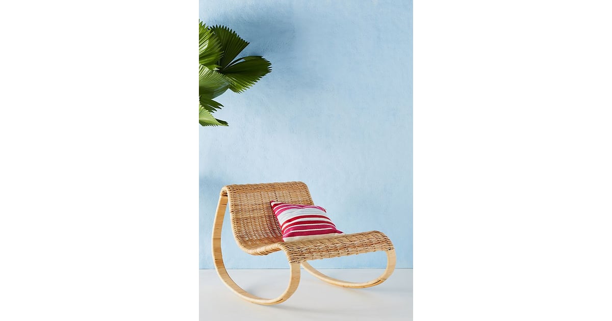 Rattan Rocking Chair | Anthropologie Outdoor Summer Collection 2019 ...