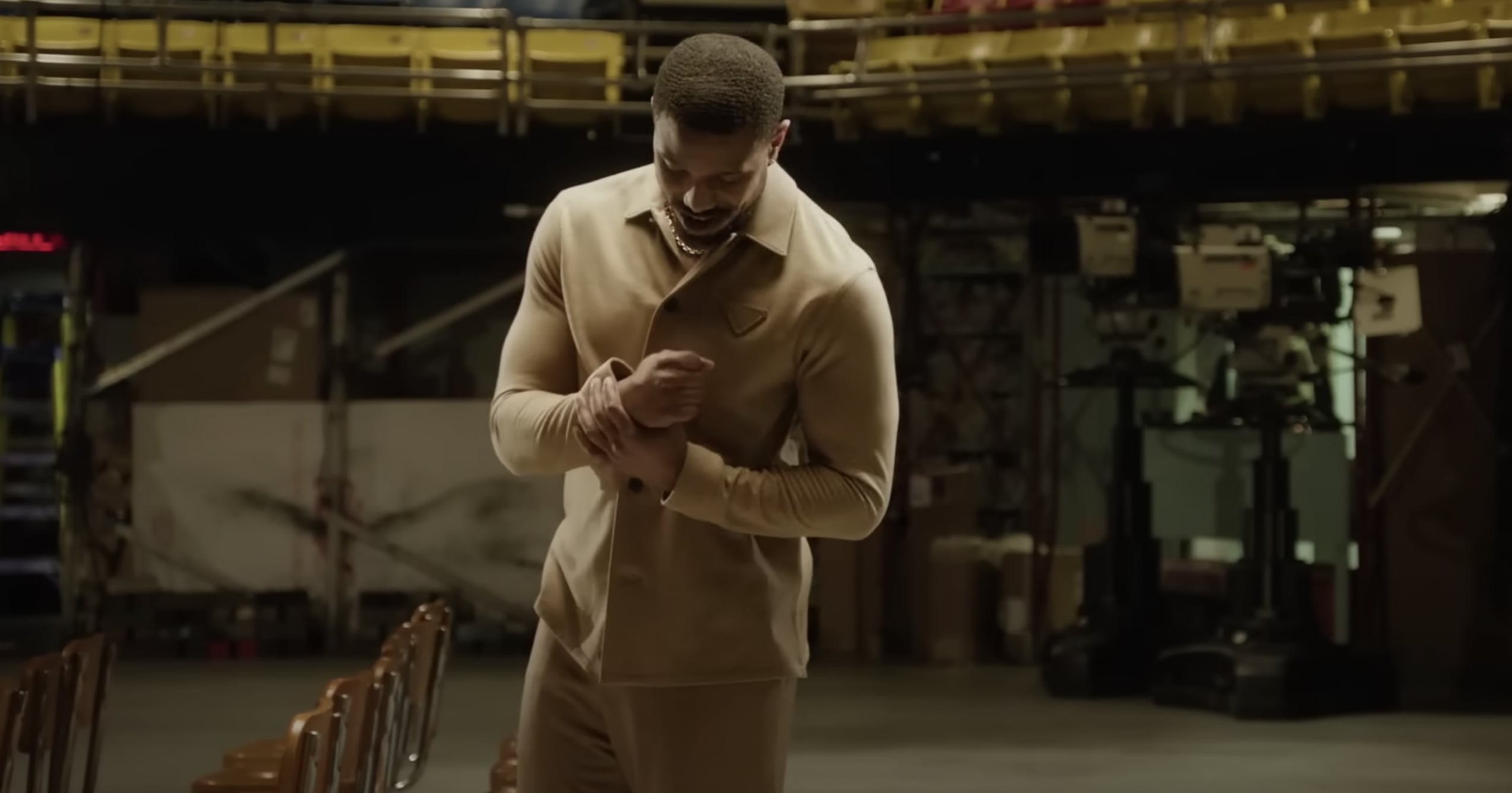 Michael B. Jordan Punches a Cast Member in New SNL Promo | POPSUGAR Fitness