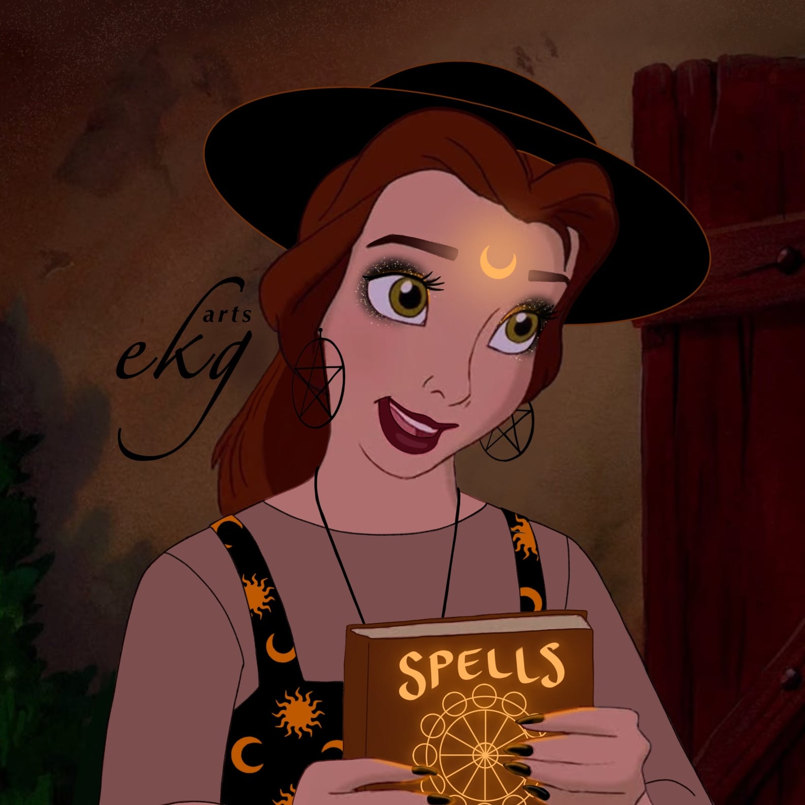 Artist Reimagines Disney Princesses as Witches | PS Smart Living