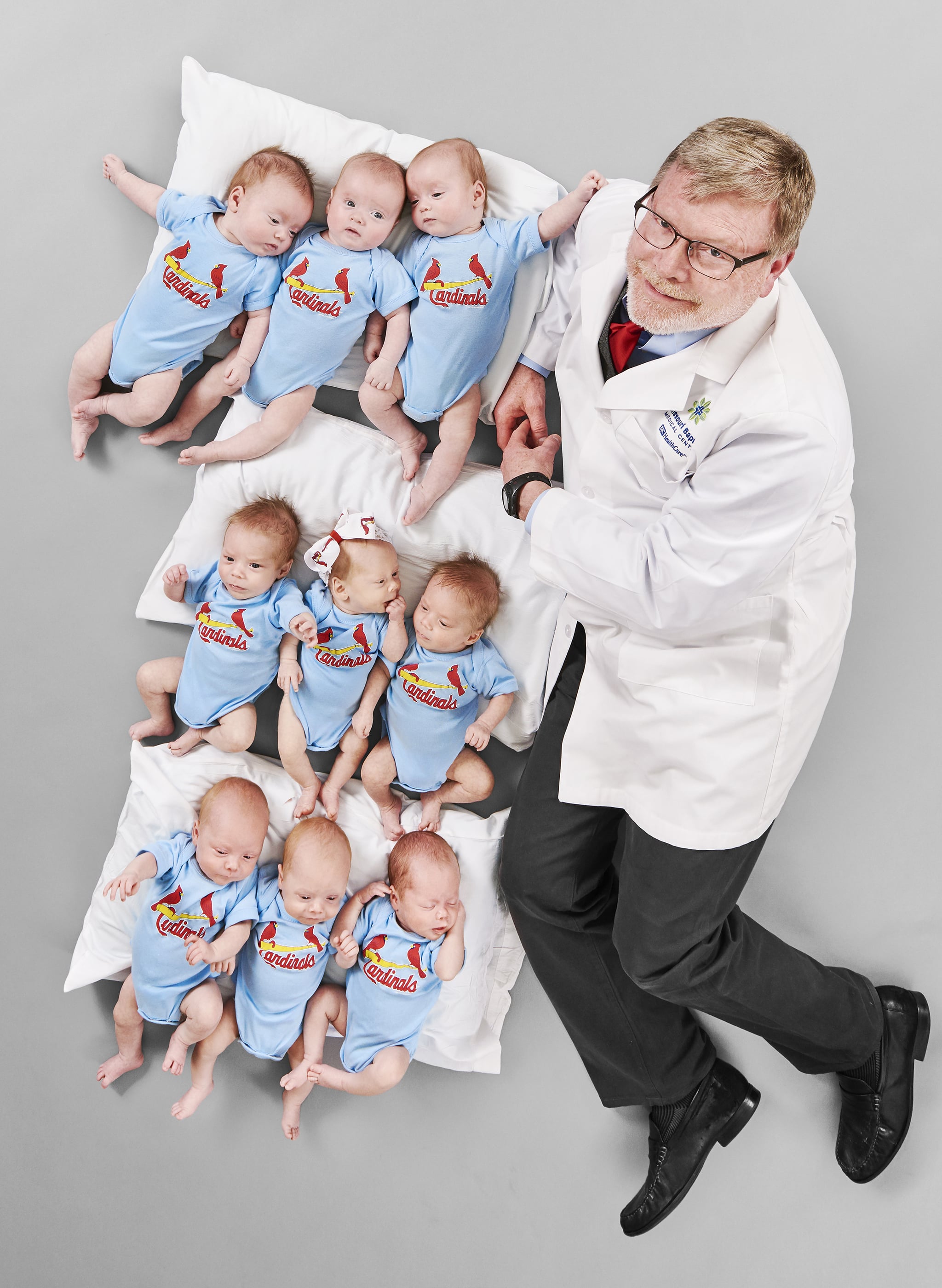 Doctor Delivers 3 Sets of Triplets in 6 Weeks | POPSUGAR Family