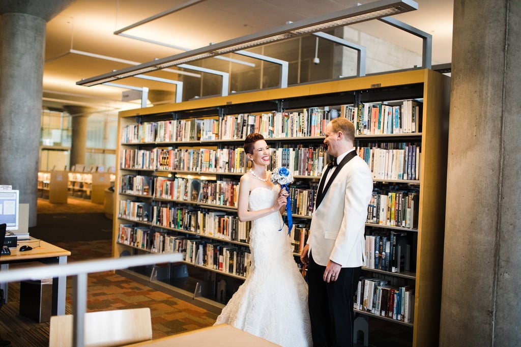 Library Wedding | POPSUGAR Love & Sex