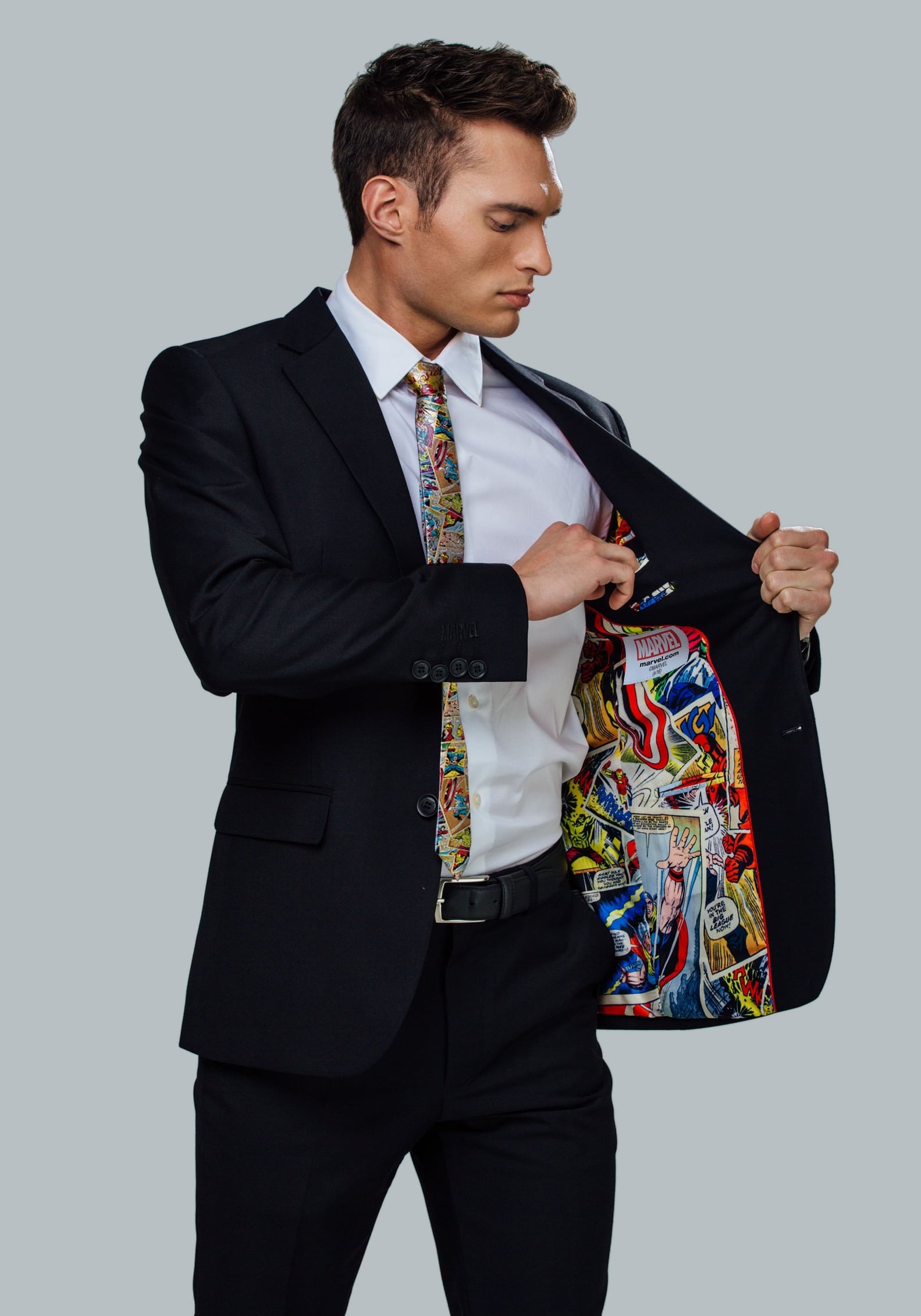 Marvel and DC Formalwear Men's Fashion Line | PS Tech