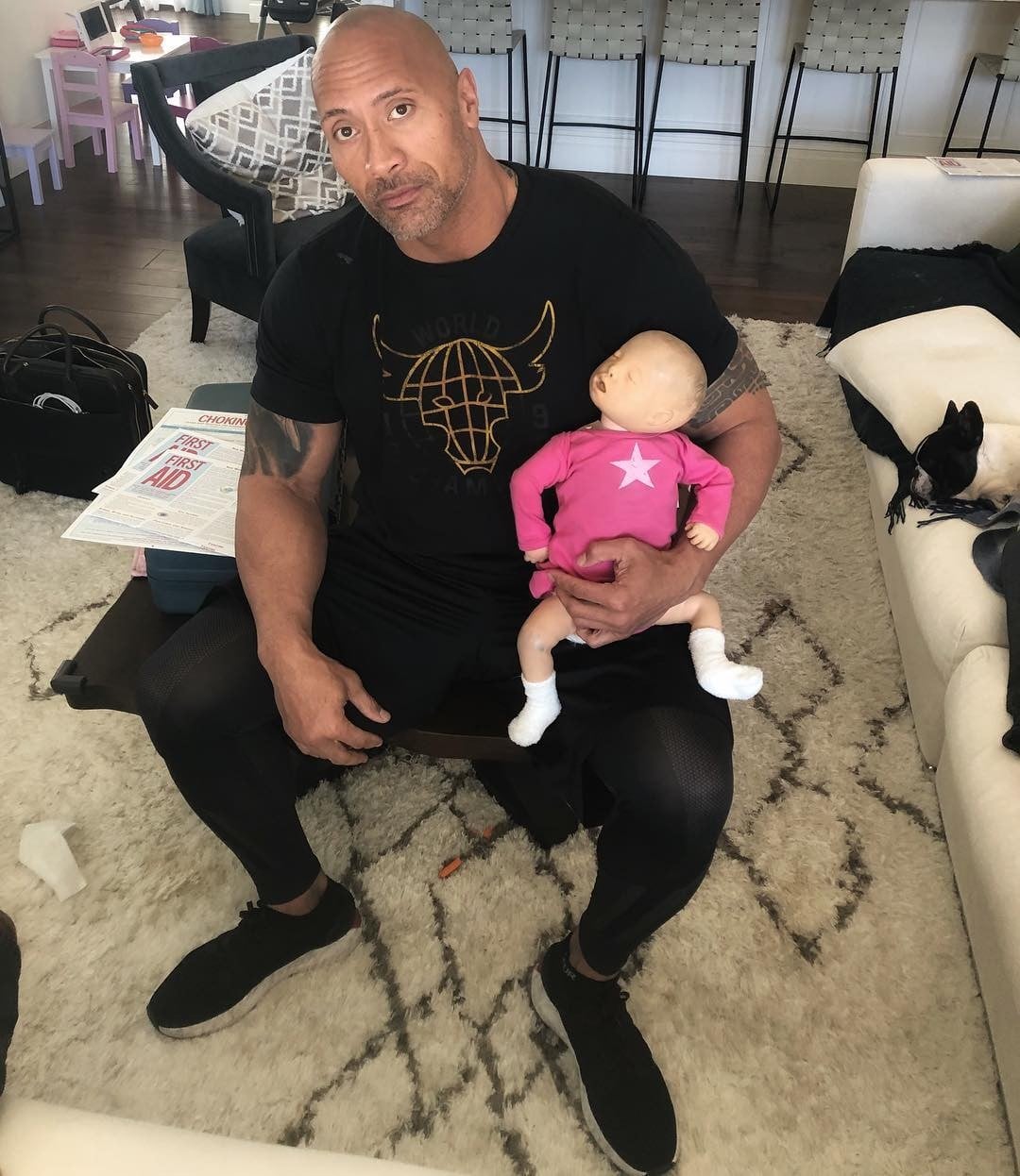 Dwayne Johnson Infant CPR Course | PS Family