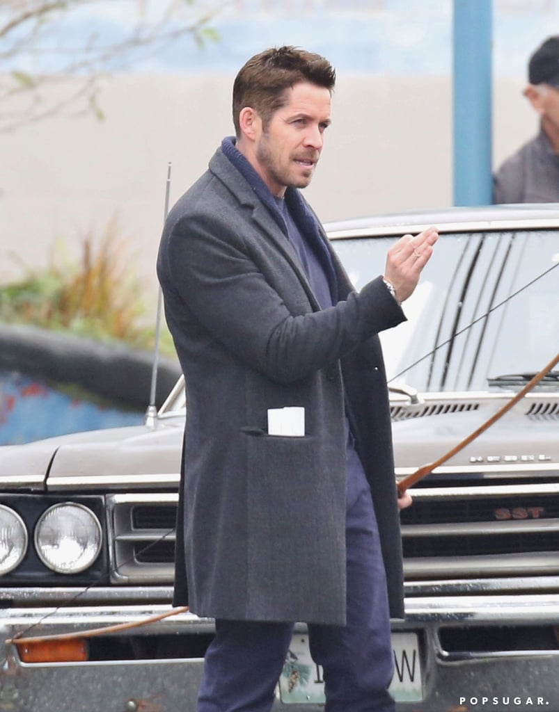 Robin Hood on Once Upon a Time Set November 2016 | POPSUGAR Entertainment