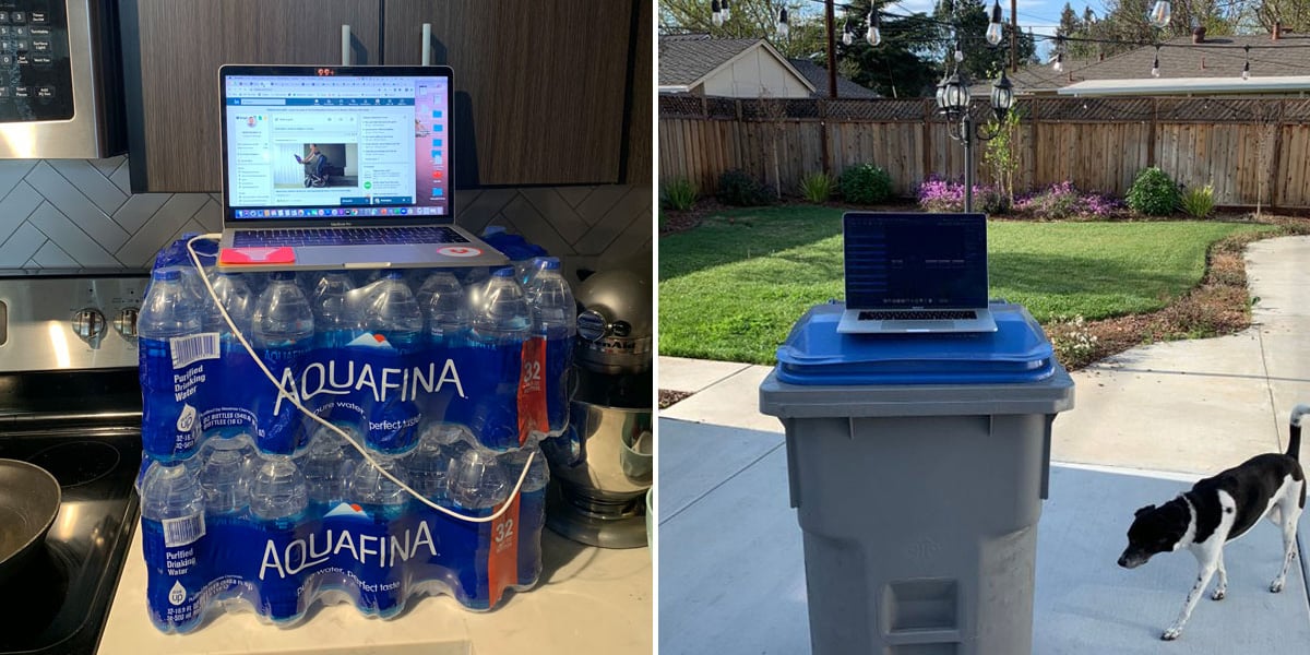 People Are Sharing Their Funny Work From Home Desks | PS Home