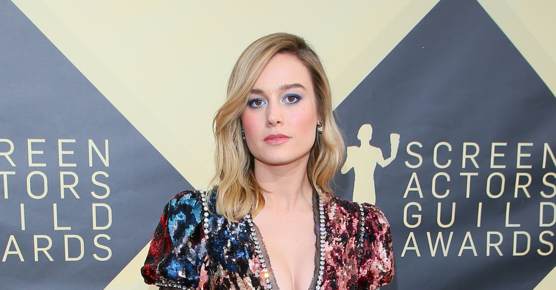 Brie Larson's Eye Makeup at the 2018 SAG Awards | PS UK Beauty