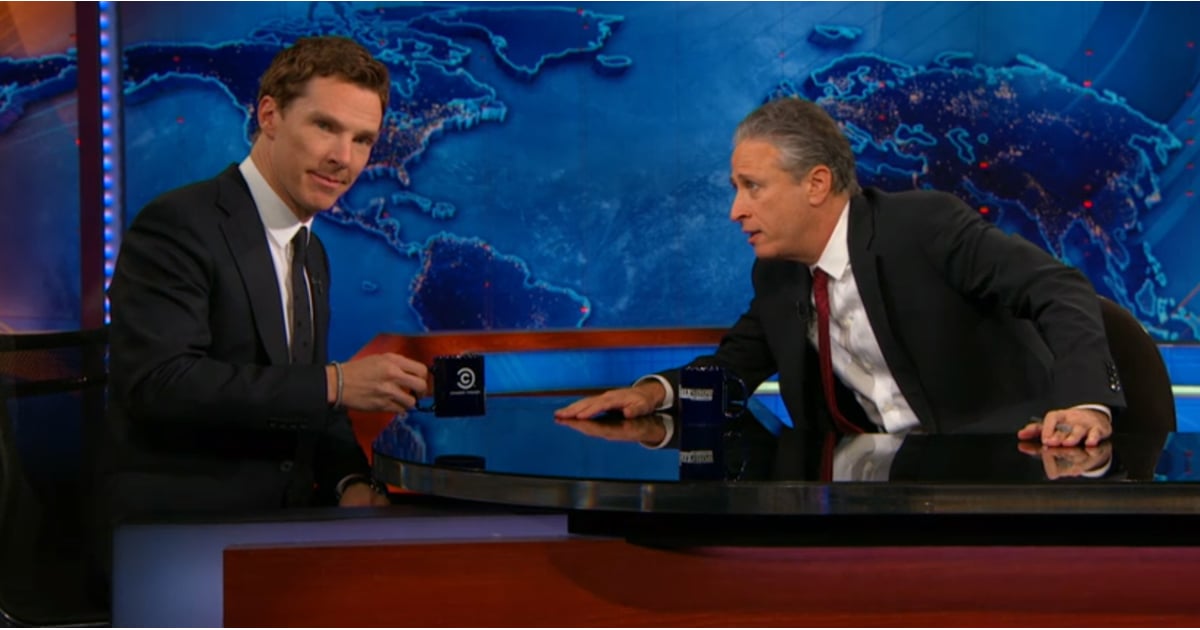 Benedict Cumberbatch on The Daily Show With Jon Stewart | POPSUGAR ...
