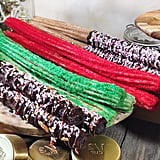 Disneyland Chocolate Churro With Pretzels and Peppermint | POPSUGAR Food