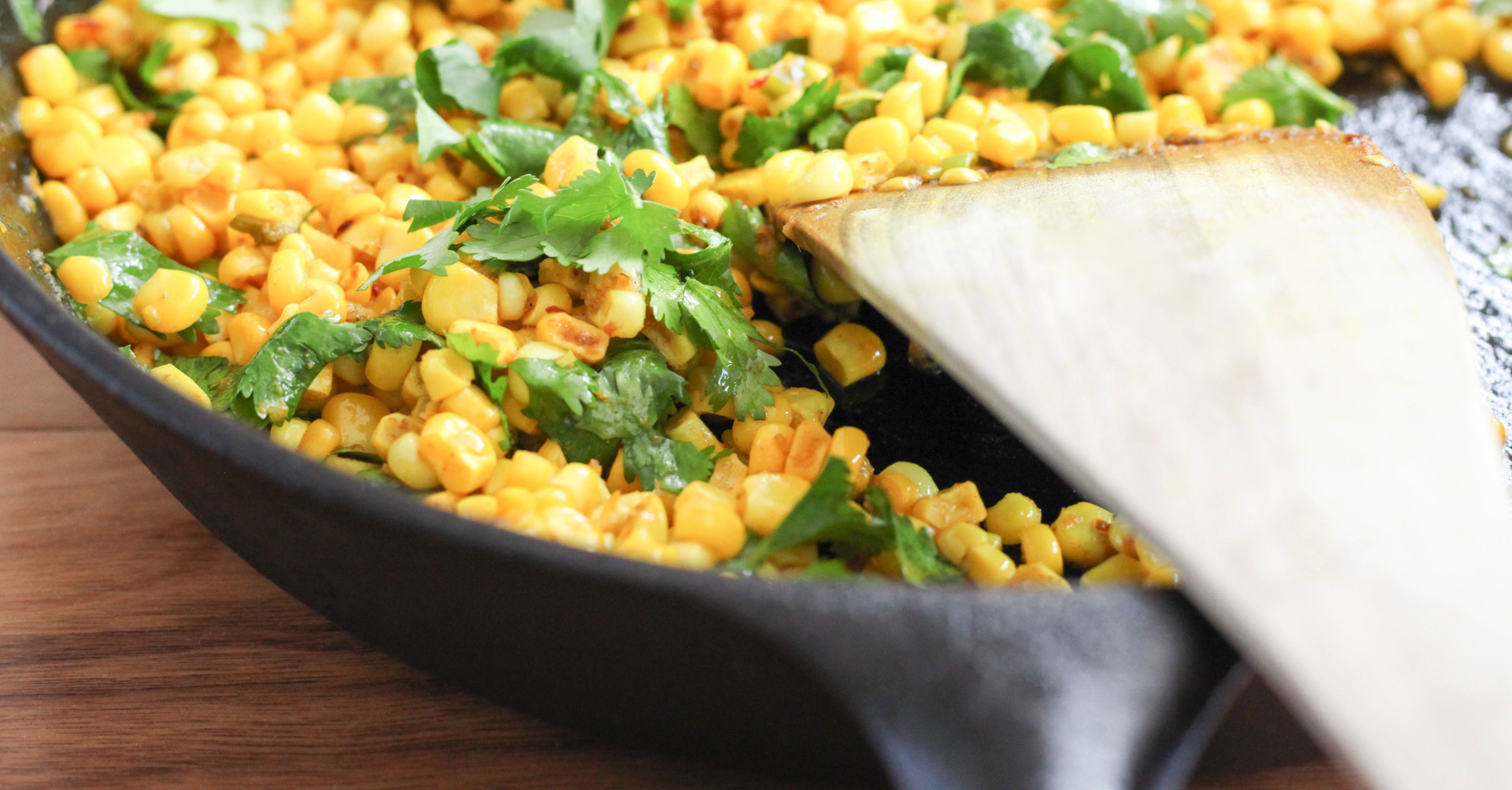 Sauteed Corn With Indian Spices | PS Food