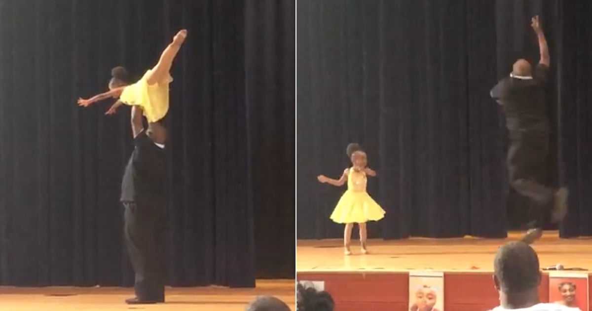 Video of Dad Performing Ballet Duet With Daughter | POPSUGAR Family