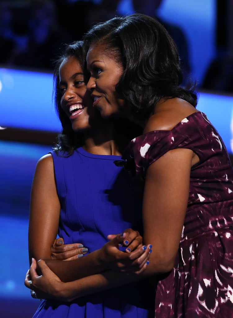 Michelle Obama Cute Pictures With Malia and Sasha | POPSUGAR Celebrity