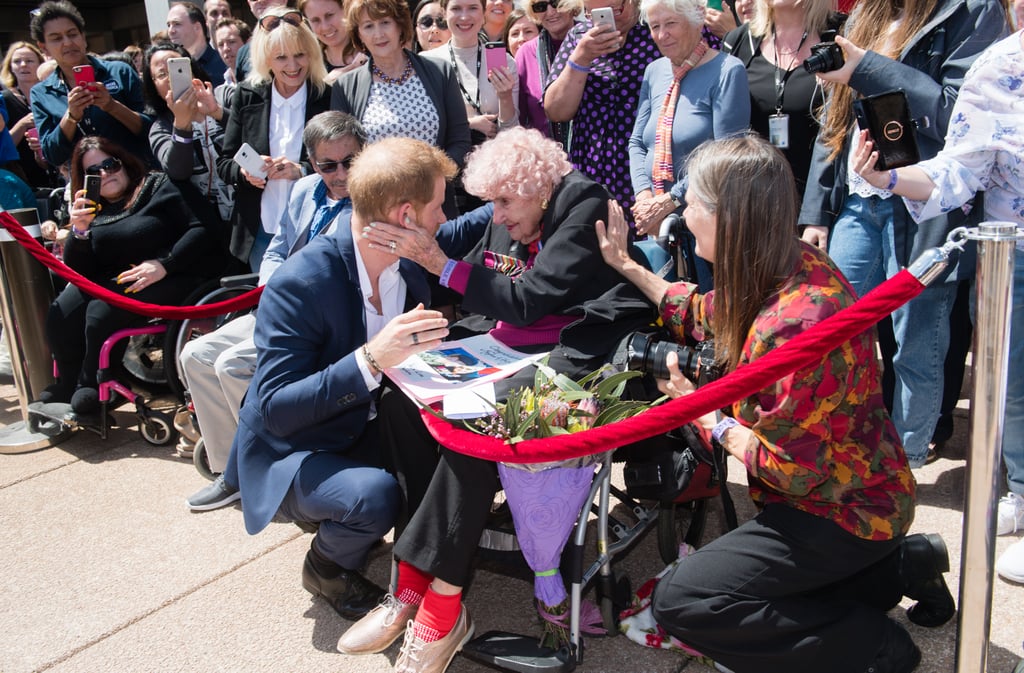 Prince Harry Introduces Meghan Markle to Daphne Dunne 2018 | POPSUGAR ...