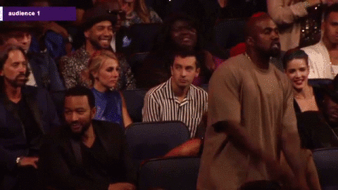 Kanye West Dancing at the 2015 VMAs GIFs | POPSUGAR Celebrity