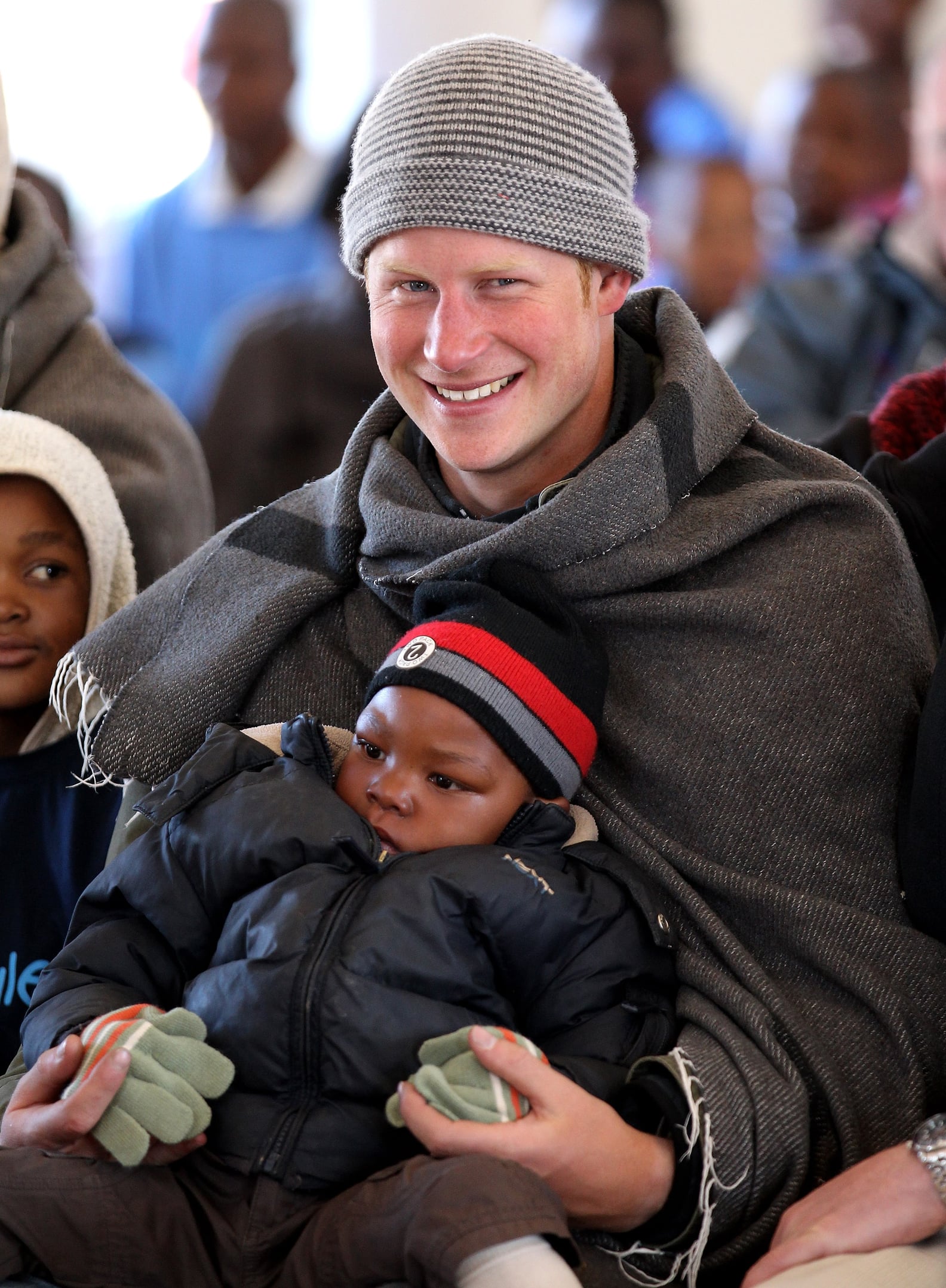 The Cutest Pictures of Prince Harry With Kids | PS Celebrity