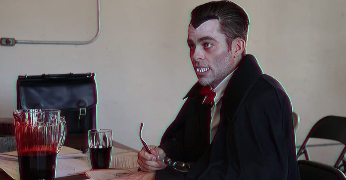 Chris Pine in "Vampire Lawyer" Funny or Die Sketch | POPSUGAR Entertainment