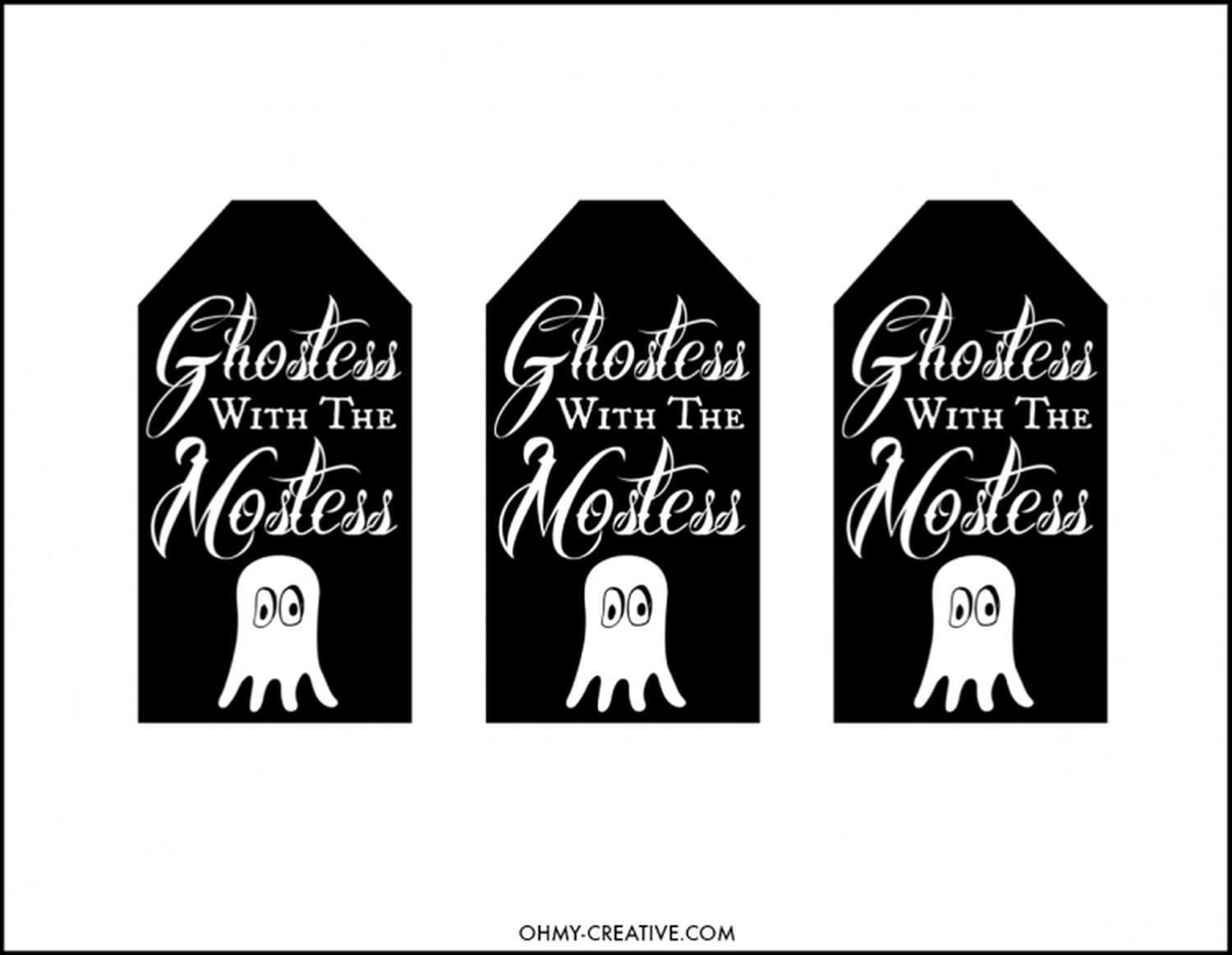 Free Printable Halloween Gift Tags | PS Smart Living