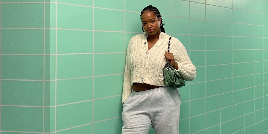 How to Style Gray Sweatpants | POPSUGAR Fashion