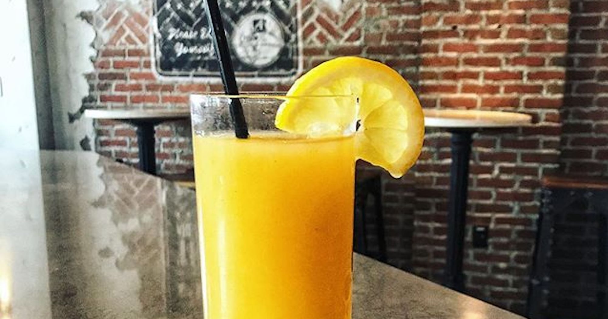 Peach Bourbon Lemonade at Disney World | PS UK Food