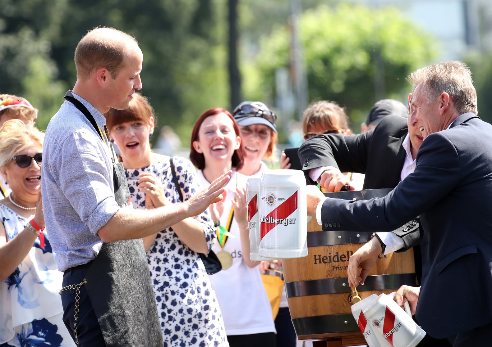 Kate Middleton and Prince William Drinking Beer in Germany | POPSUGAR ...